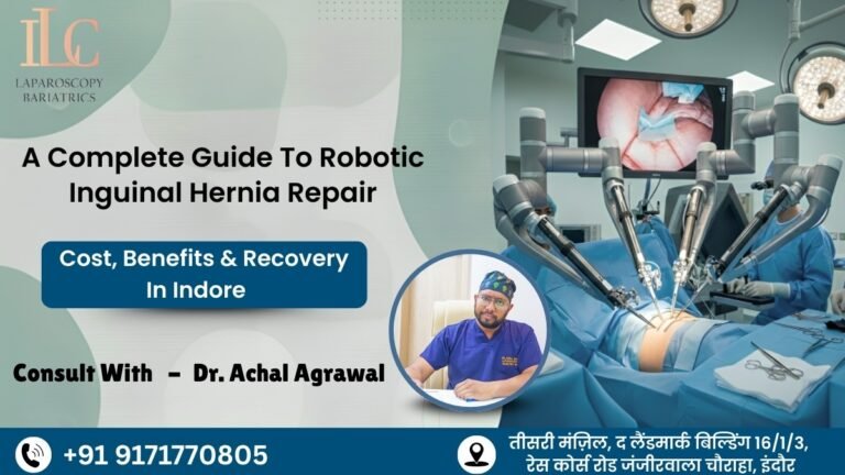 Robotic Inguinal Hernia Repair by Dr. Achal Agrawal
